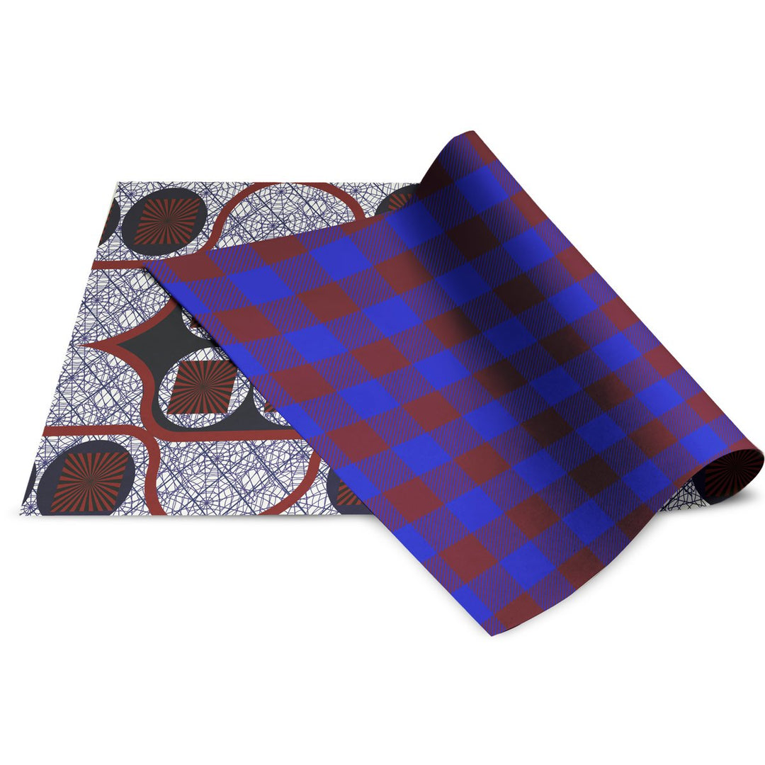 Anansi - Maasai Double-sided Gift Wrap by FOLKUS – FOLKUS
