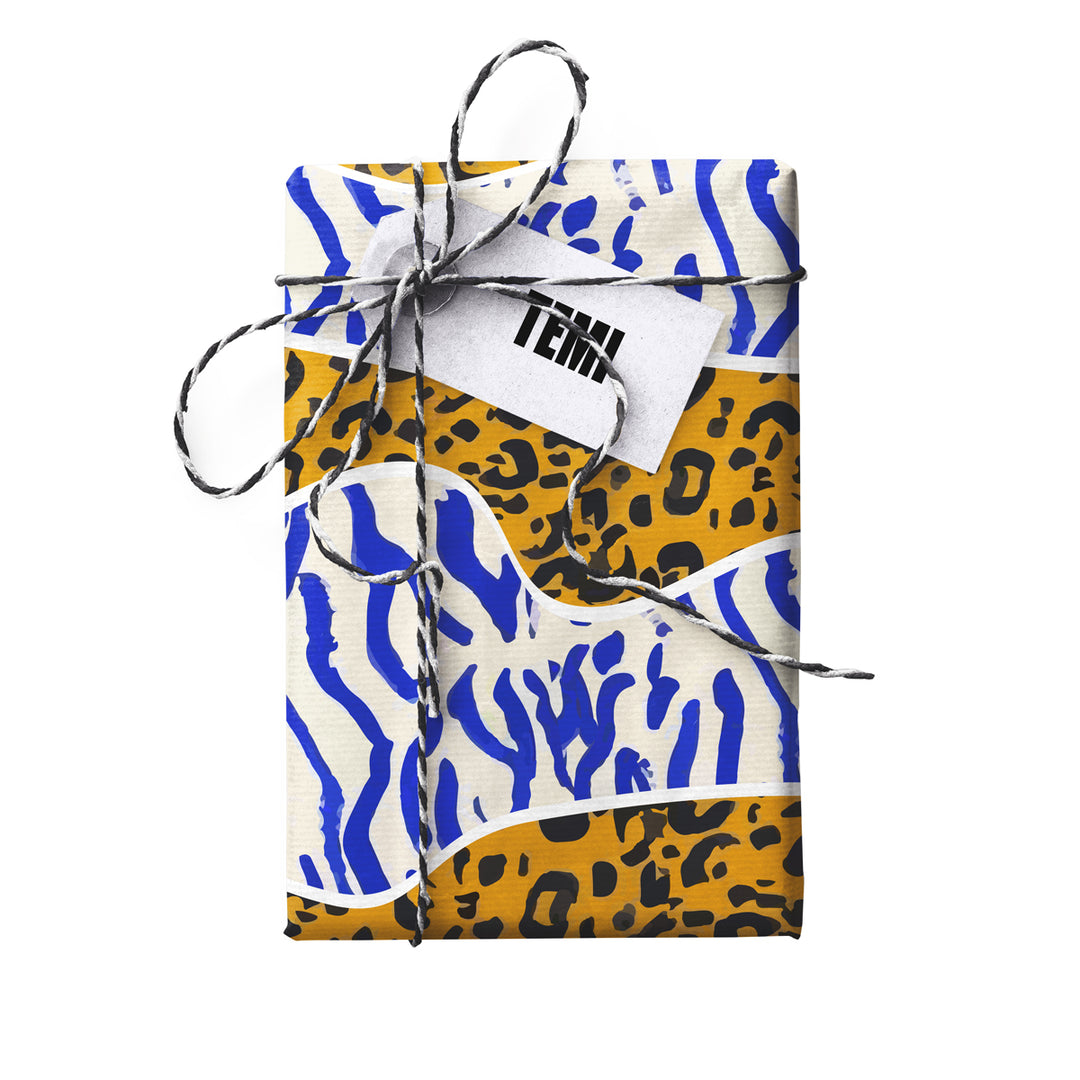 Ayo + Temi Double-Sided Stone Gift Wrapping Paper – FOLKUS